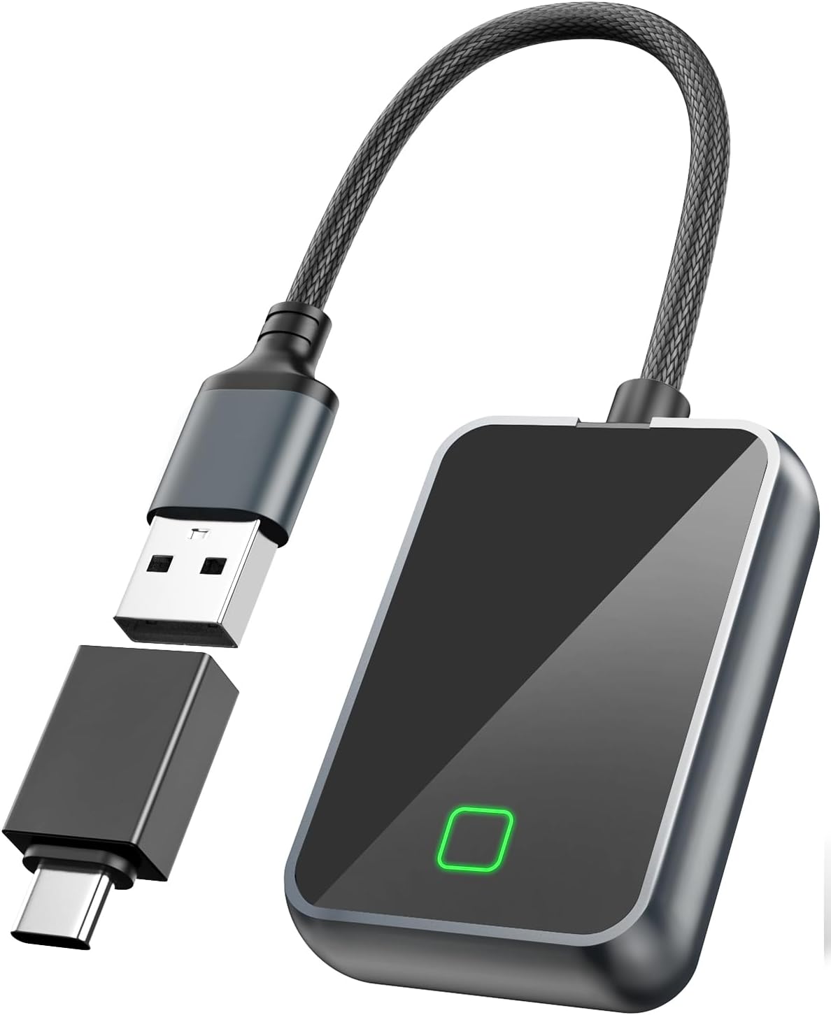 Amazon.com: Adaptador inalámbrico CarPlay para iPhone 2025, tamaño mini ...