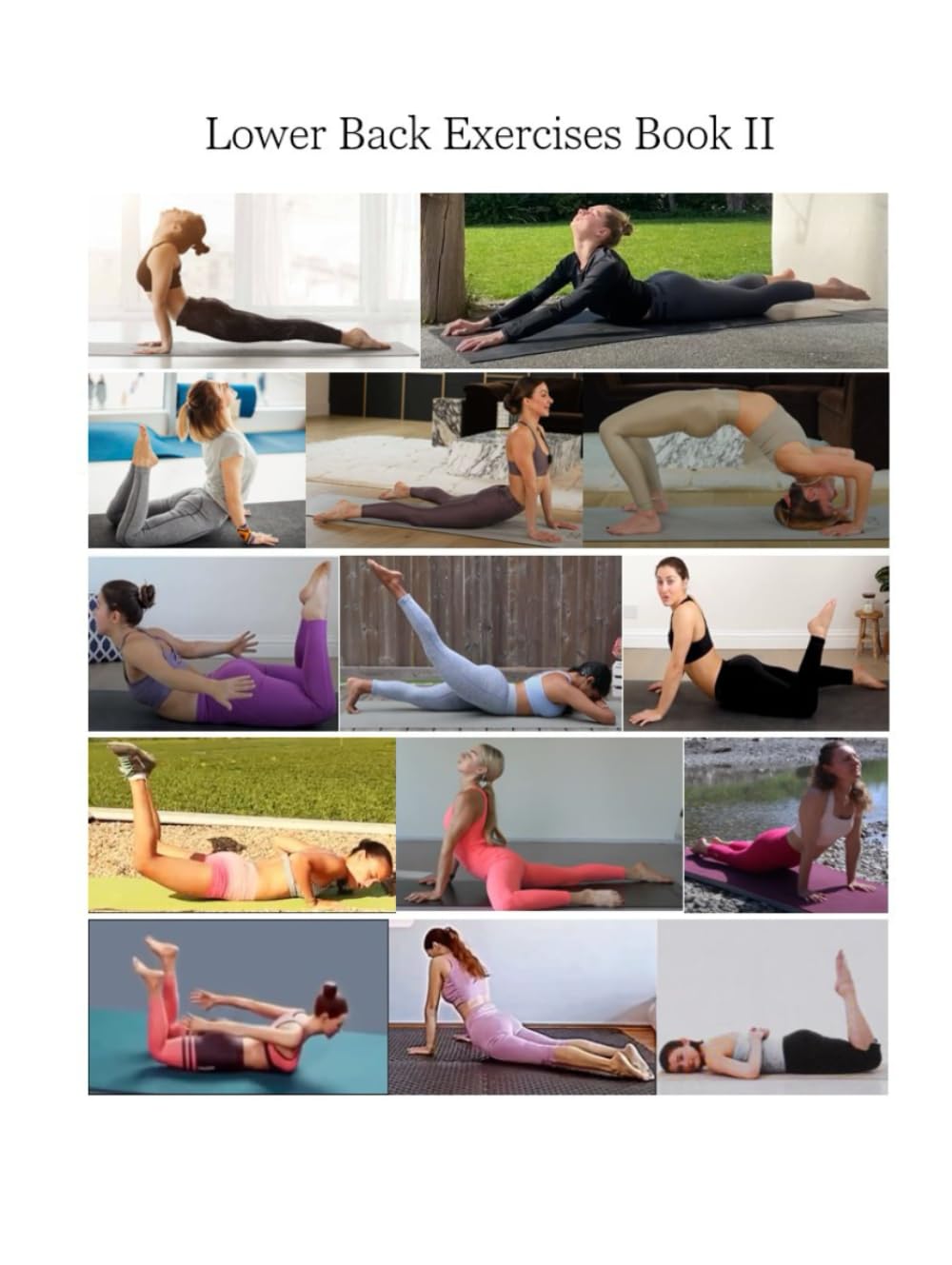 Lower Back Exercises Book II: Carretta, Jeremy: 9798273415157: Amazon ...