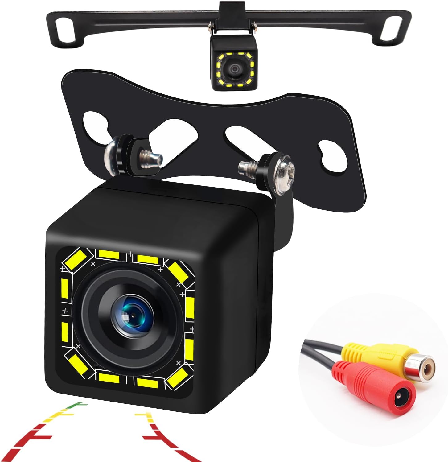 Amazon.com: Aienxn Car Backup Camera Set, 170° Wide View Angle ...