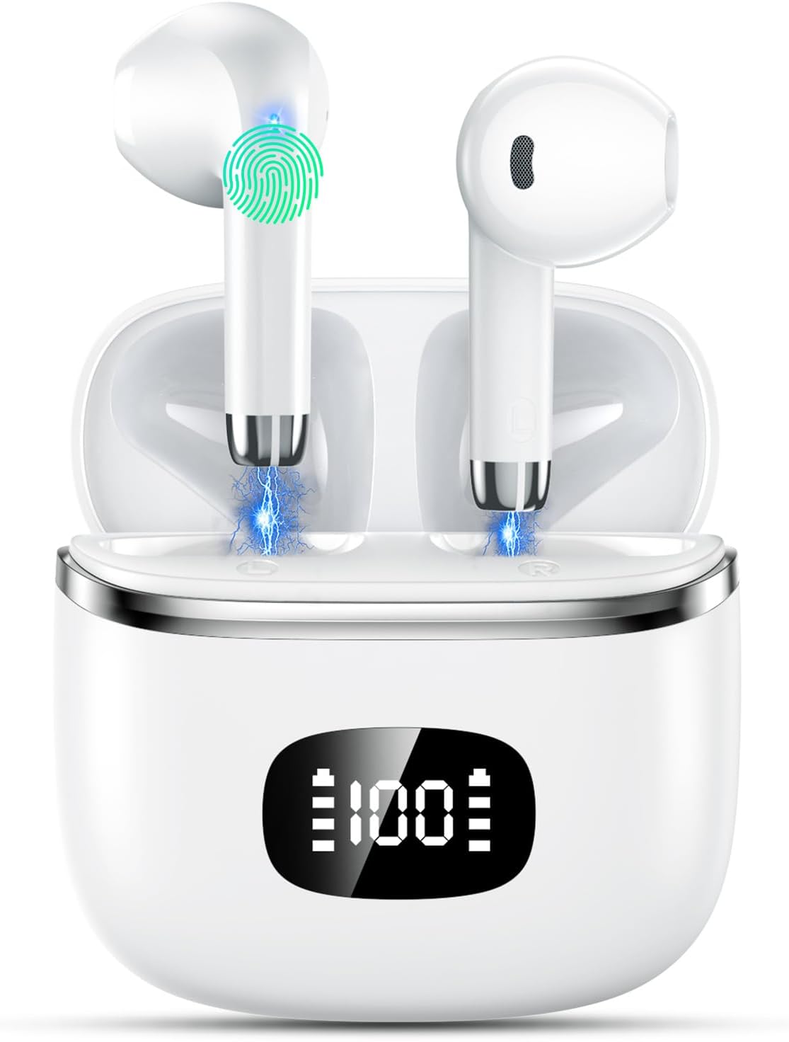 Amazon.com: POMUIC Wireless Earbuds Bluetooth, in Ear Headphones Bluet ...