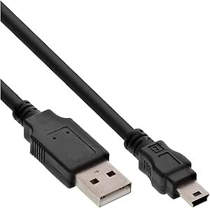 Amazon.com: Inline® USB Mini Cable, Inline®, A Male to Mini-B Male ...