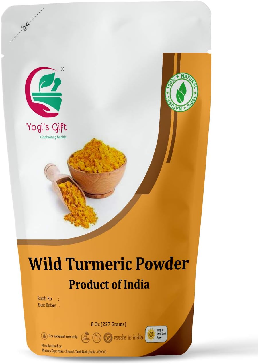 Amazon.com : 100% Pure Wild Turmeric Powder For Face | 8 Oz (227 grams ...