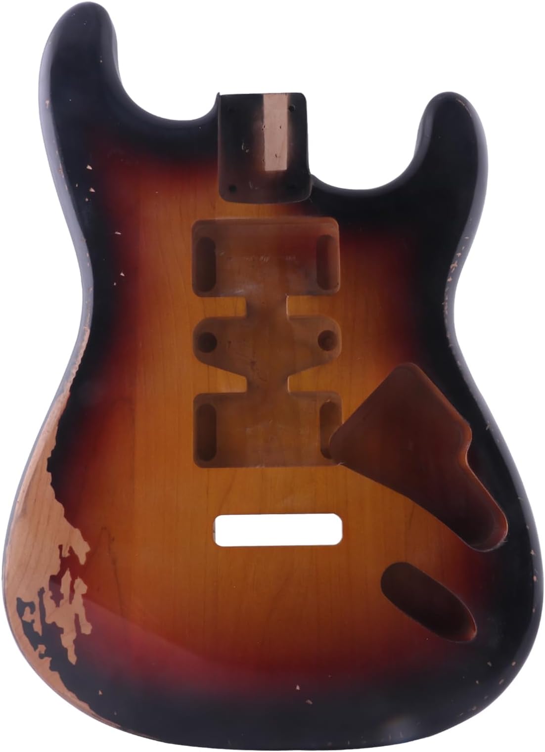 Amazon.com: Sunsmile Relic Electric Guitar Body Nitro Alder Strat Style ...