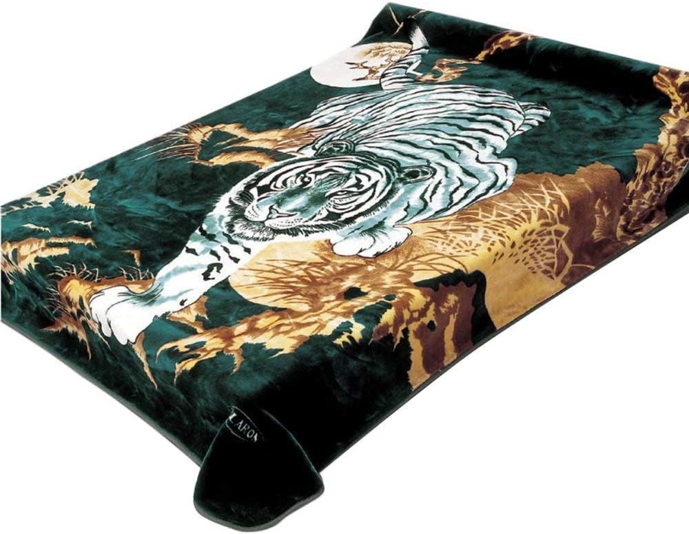 Amazon.com: Solaron Korean Super Thick Mink Blanket Twin Size 63" x 87 ...