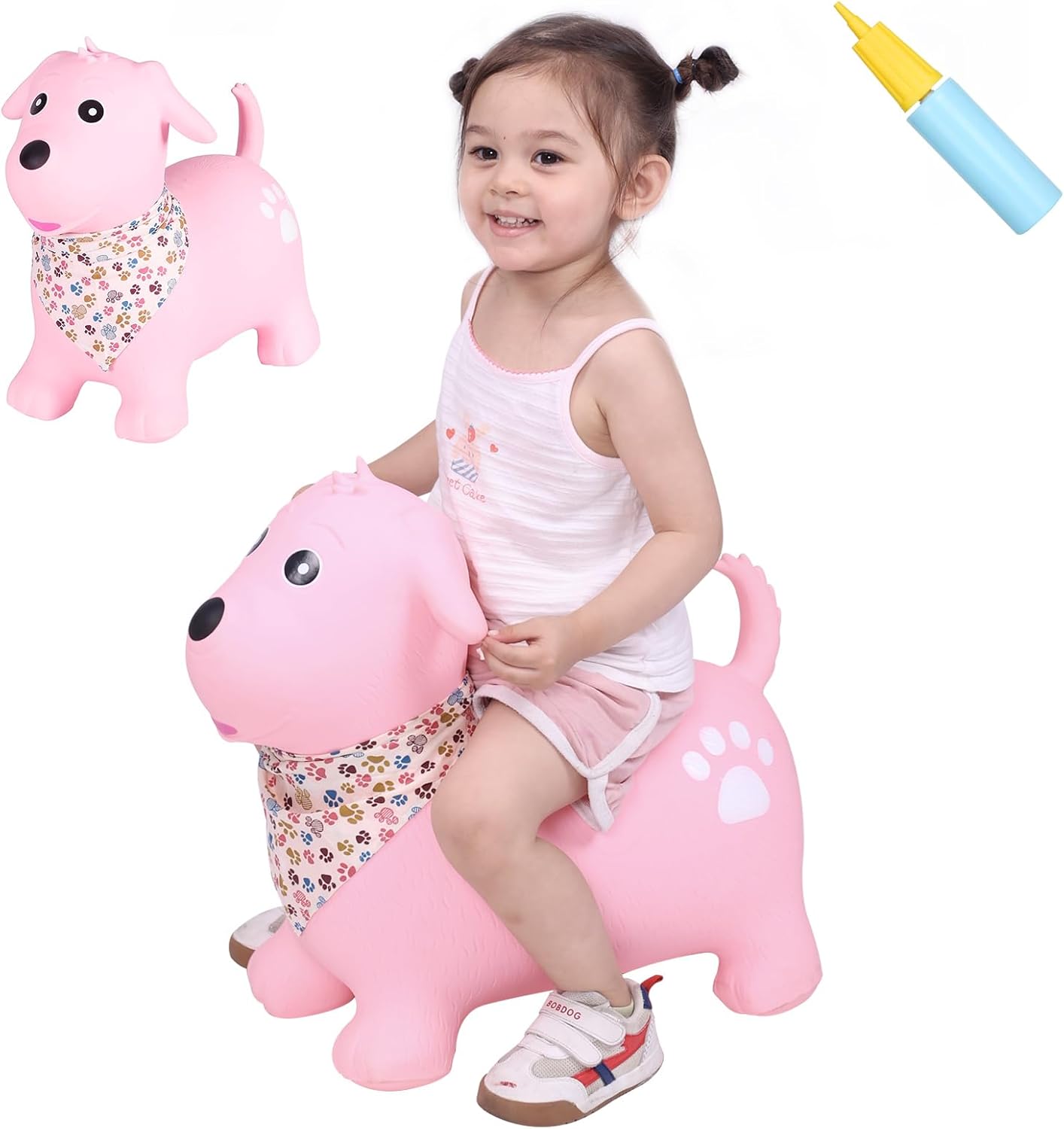 INPANY Bouncy Dog Hopper for Toddlers-Hopping/Bouncing/Bounce Hoppers ...