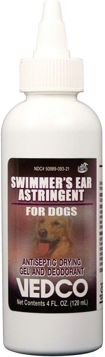 Amazon.com: Vedco Swimmer's Ear Astringent for Dogs 4oz. : Pet Supplies
