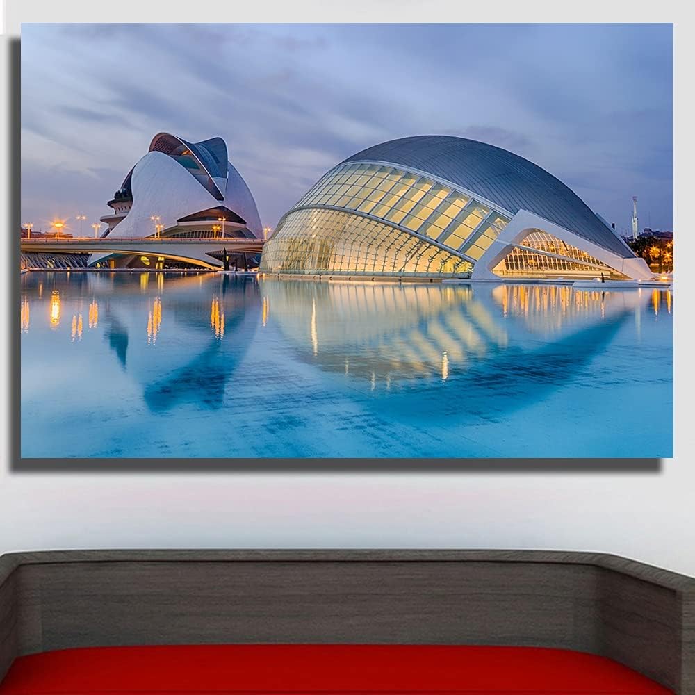 Canvas wall art Valencia oil painting posters and prints home decor ...