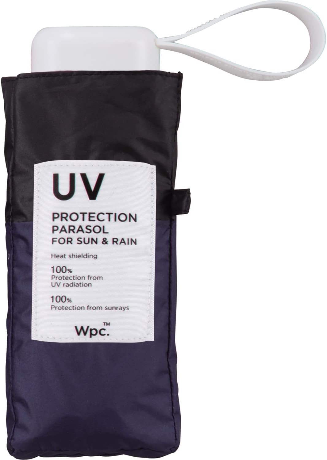 Amazon.co.jp: 【2023年】Wpc. 日傘 遮光切り継ぎtiny ネイビー 折りたたみ傘 47cm レディース 晴雨兼用 遮光 UVカット 100% コンパクト 小さい スリム ...