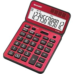 Amazon | シャープ 小さい・軽い・薄い。便利に持ち歩ける EL-240M-X | ビジネス電卓 | 文房具・オフィス用品