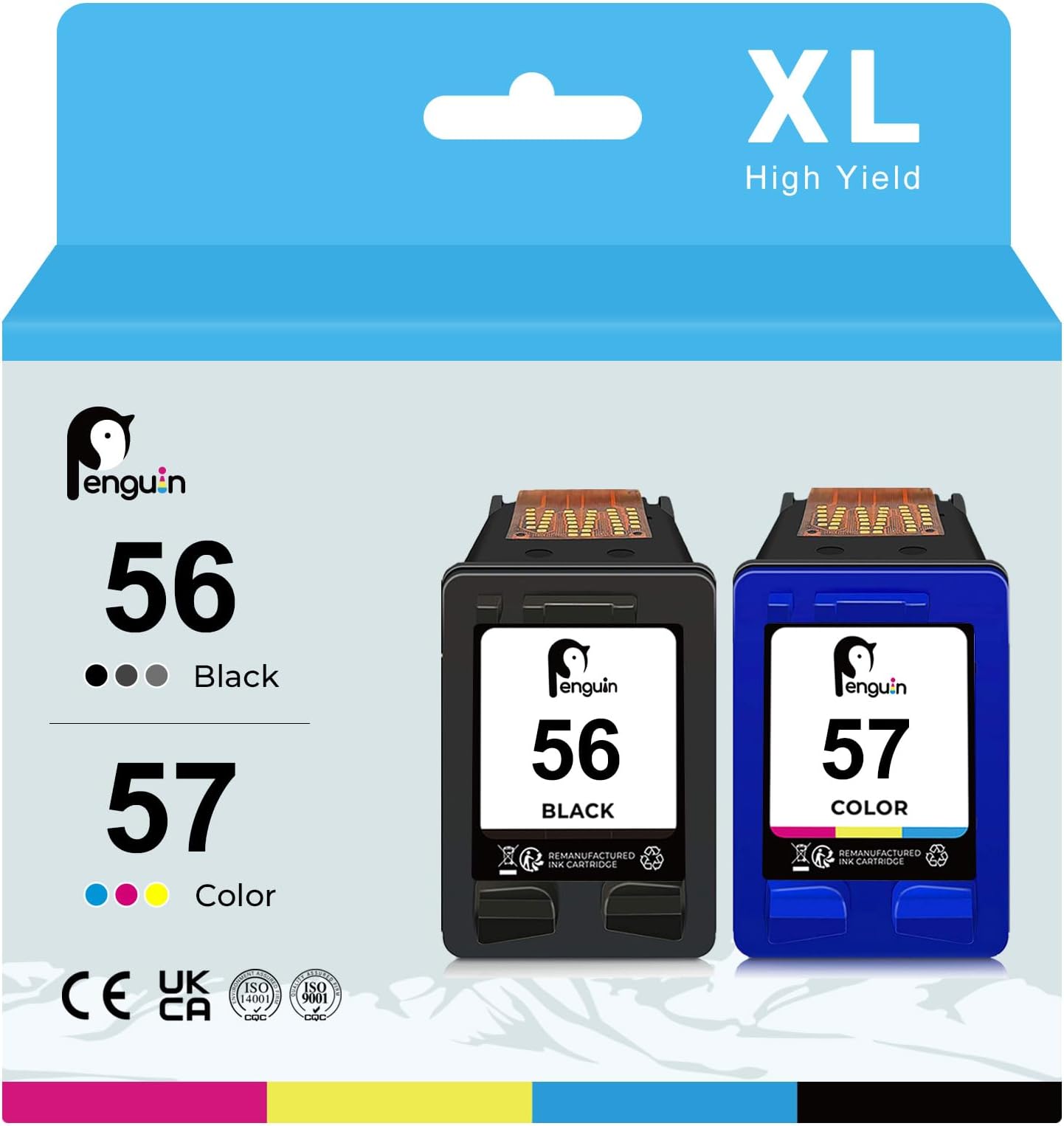 Amazon.com: Penguin Remanufactured Printer Ink Cartridge Replacement ...