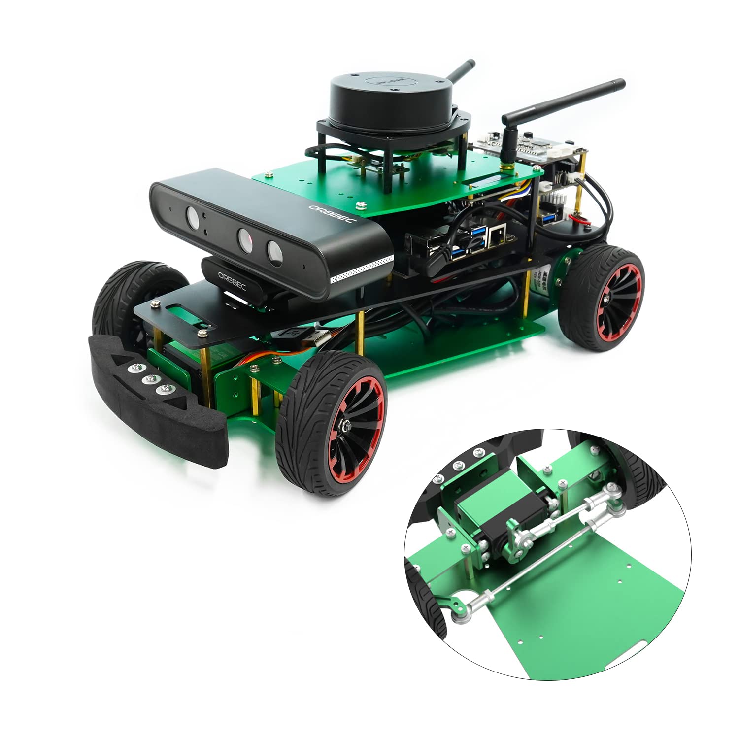 Yahboomjetson Orin Nano Raspberry Pi Ai Smart Robotic Car Kit ...