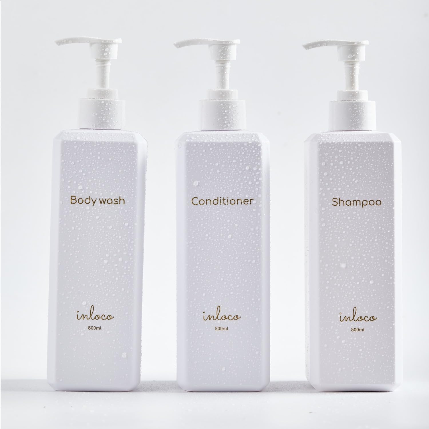Amazon.com: 20 Pack 22oz 8oz Shower Refillable Dispenser with 20 ...