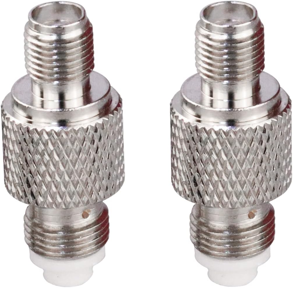 Amazon.com: TUOLNK SMA to FME Female Adapter, 2pcs, Gold and Silver, Pure Copper and Nickel ...