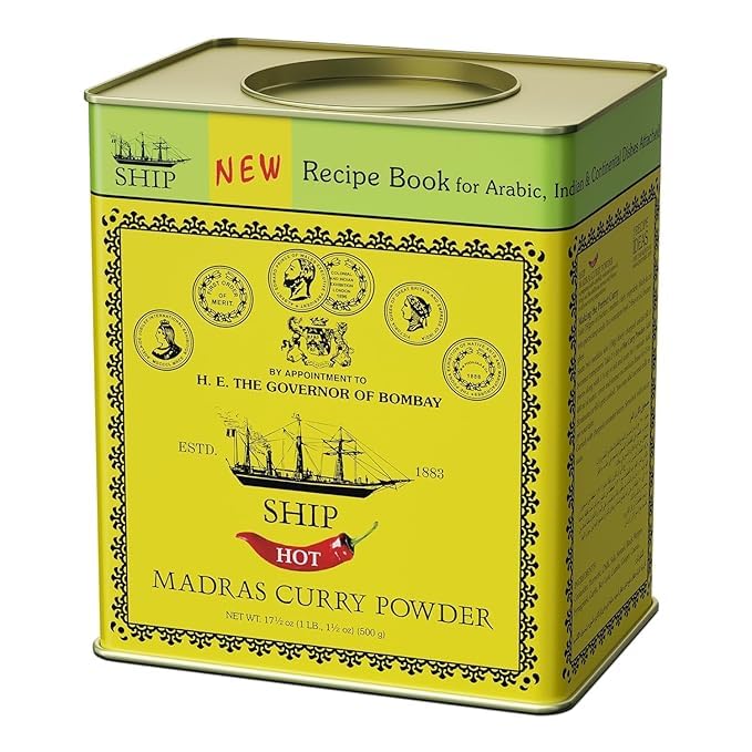 SHIP Madras Curry Powder Hot 500g | Spicy Indian Masala for Chicken ...