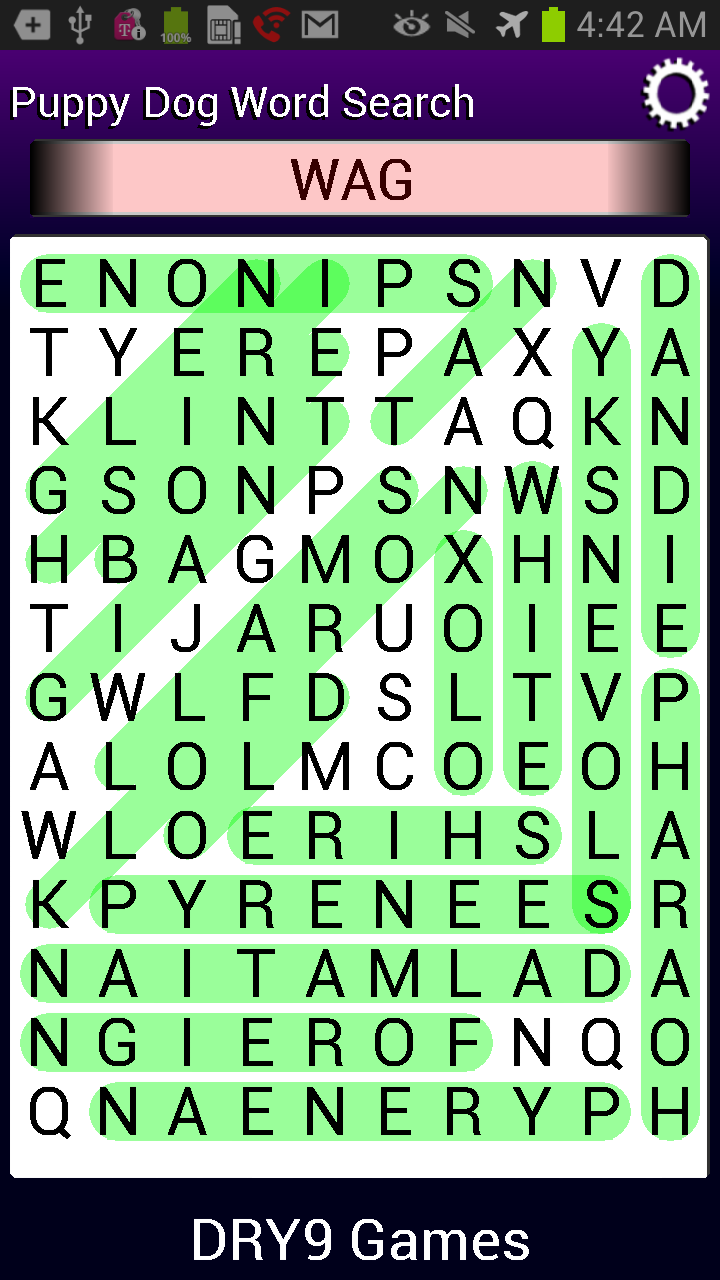 Puppy Dog Word Search - App on Amazon Appstore