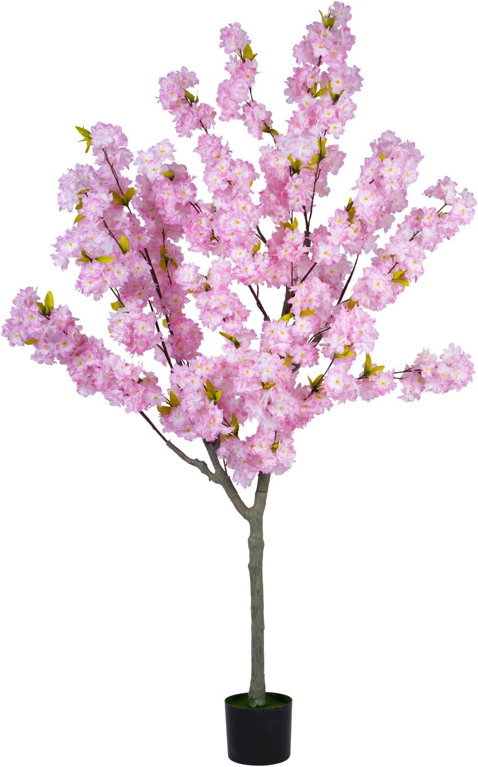 Amazon.com: 6Ft Tall Cherry Blossom Artificial Tree, Fake Tree Faux ...