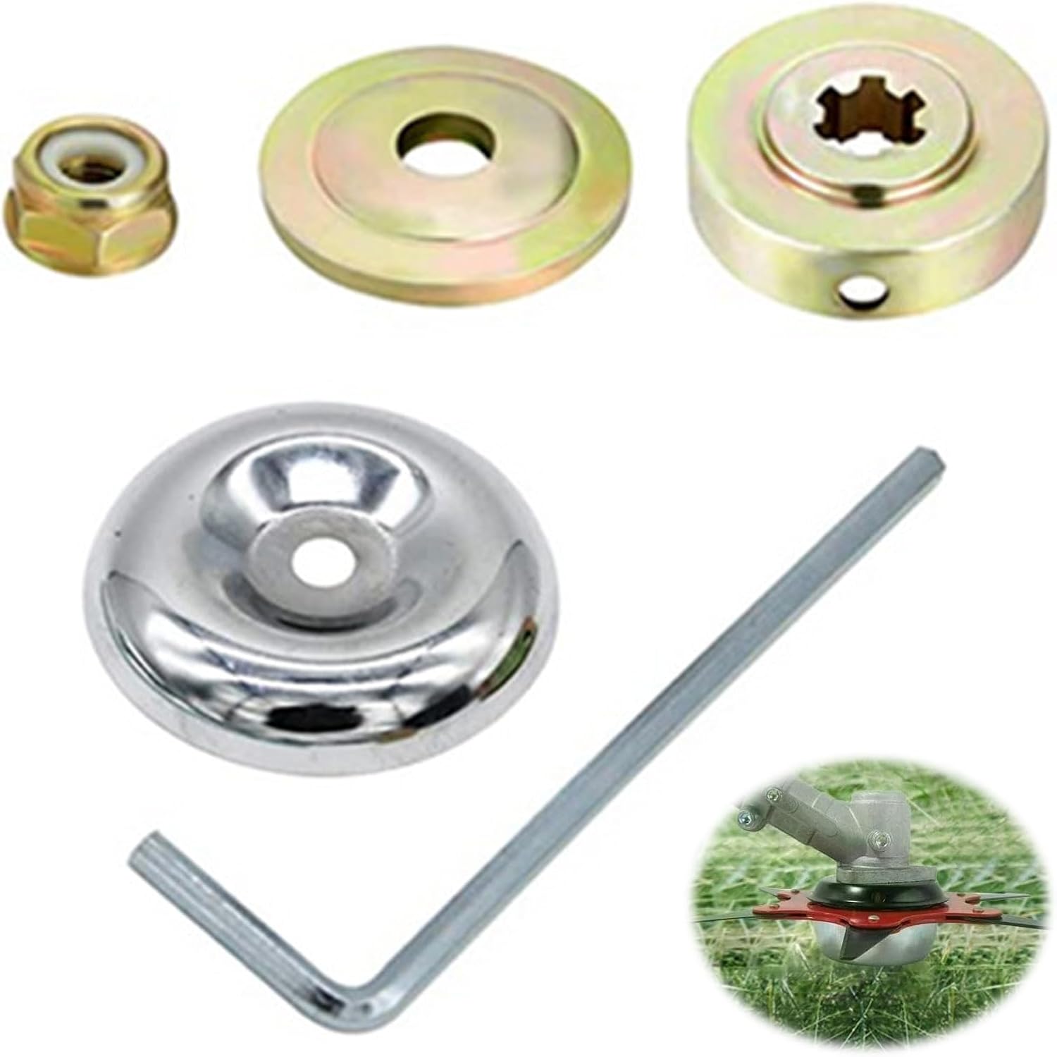 Devenirriche 5 Pcs Blades Trimmer Adapter Kit, Replacement Metal ...