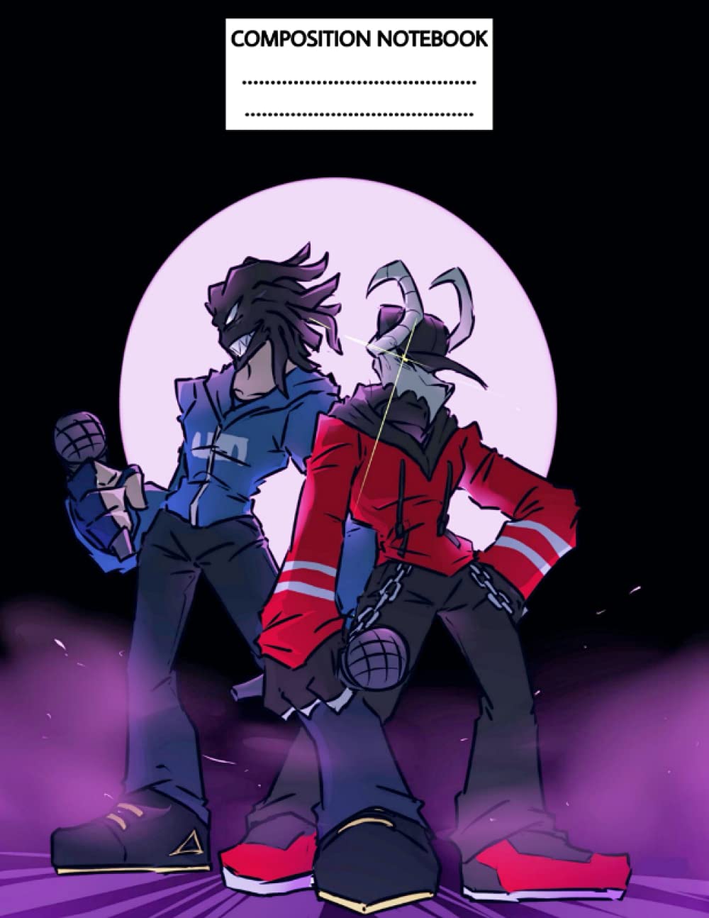 Agoti And Tabi Composition Notebook Friday Night Funkin Wide Ruled ...