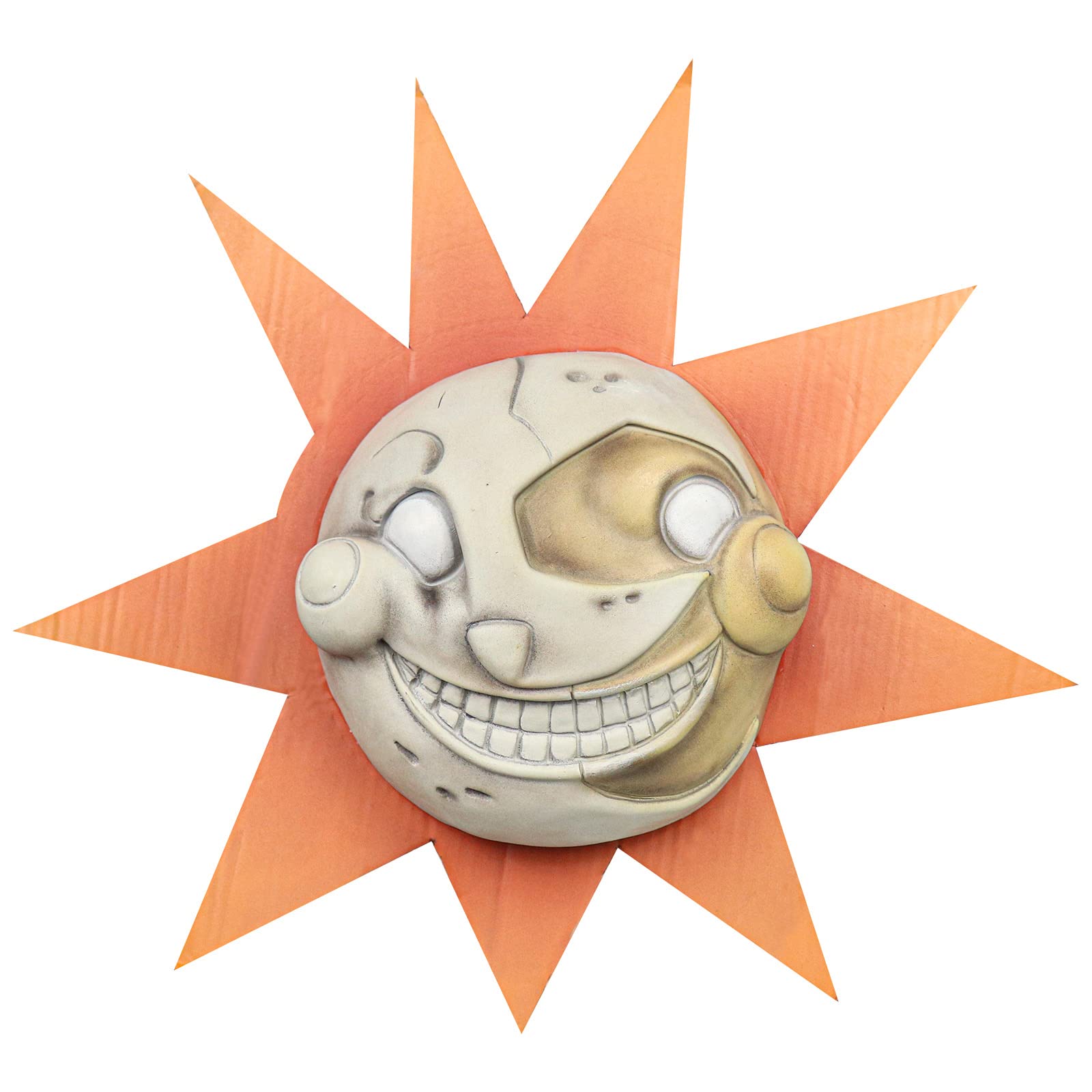 Amazon.com: EJWCIG Sun and Moon Mask Clown Bear Mask Halloween Costume ...