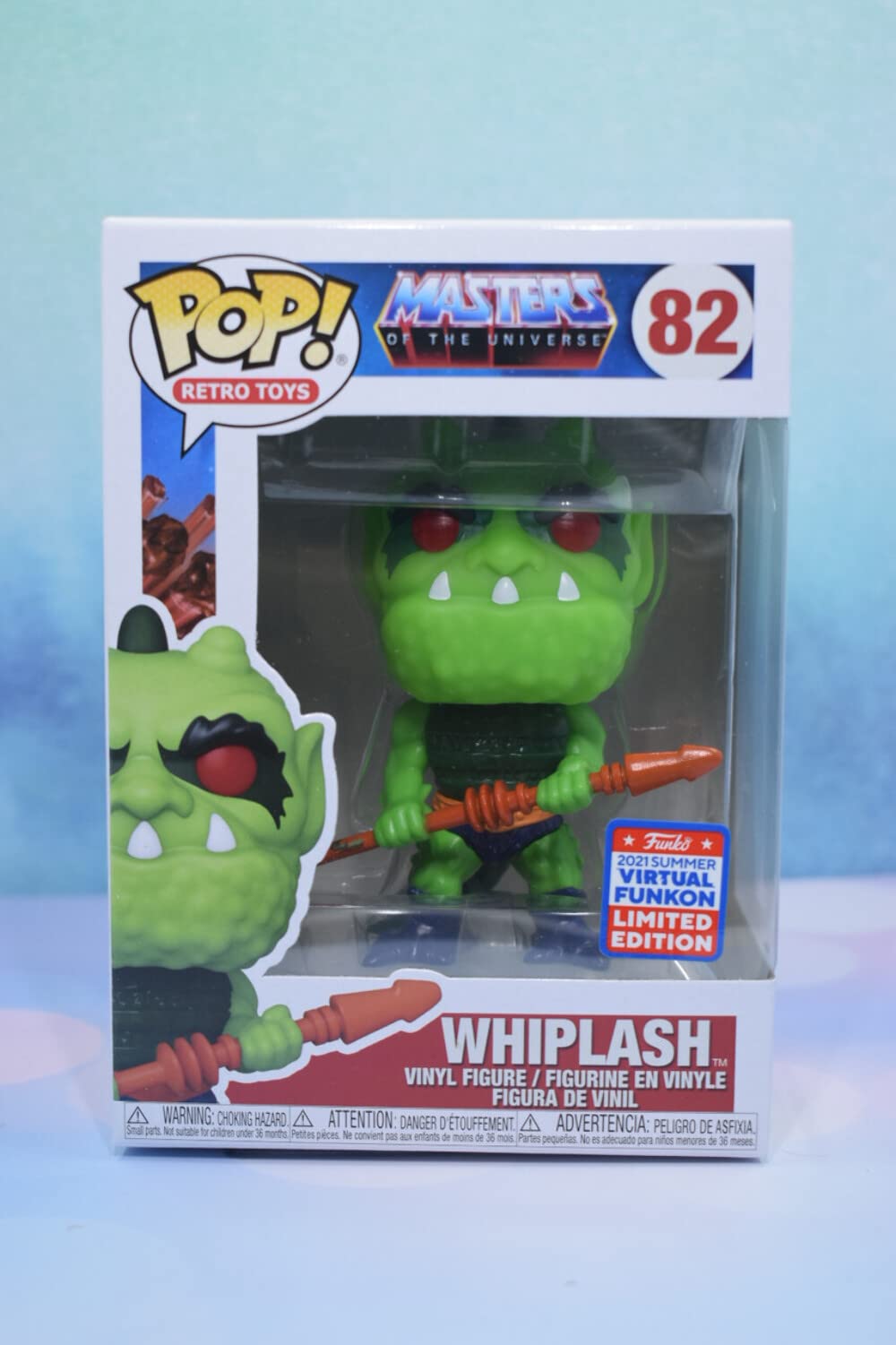 Amazon.com: Funko Pop Retro Toys #82 Masters of The Universe Whiplash ...