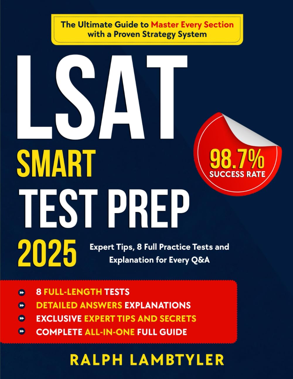 LSAT Smart Test Prep: The Ultimate Guide to Master Every Section with a ...