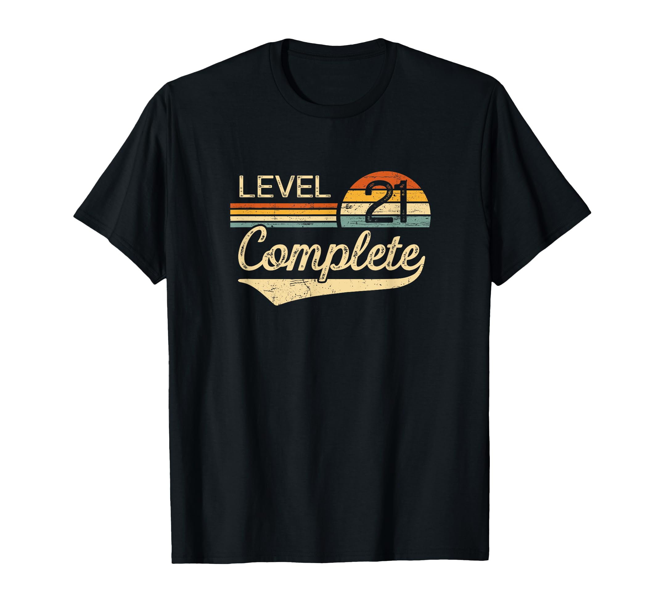 Amazon.com: Level 21 Complete Vintage 21st Wedding Anniversary T-Shirt ...