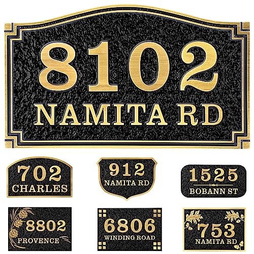 Snapklik.com : Personalized Cast House Address Plaque Custom House ...