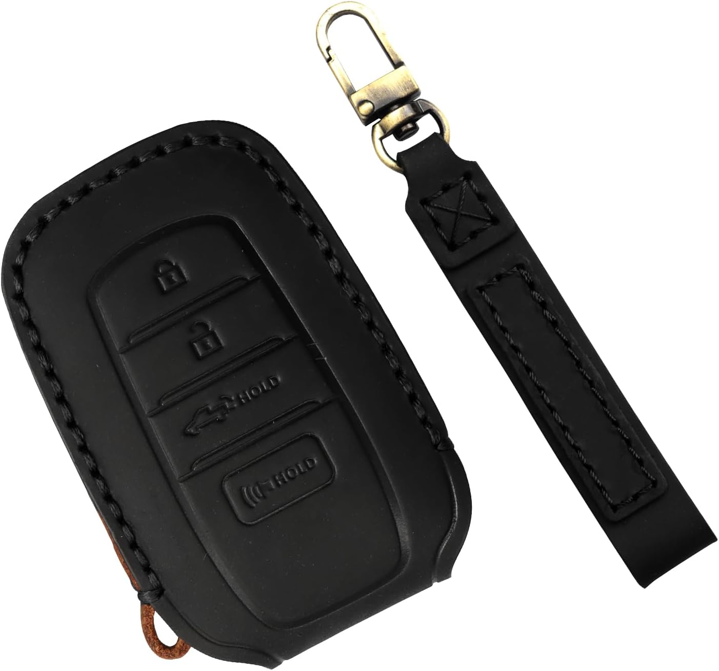 Amazon.com: LOCOY Key Fob Cover for Toyota Tundra Accessories 2022 2023 ...