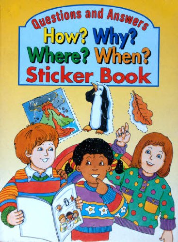 Amazon | How?, Why?, Where?, When? Sticker Book | Activity Books