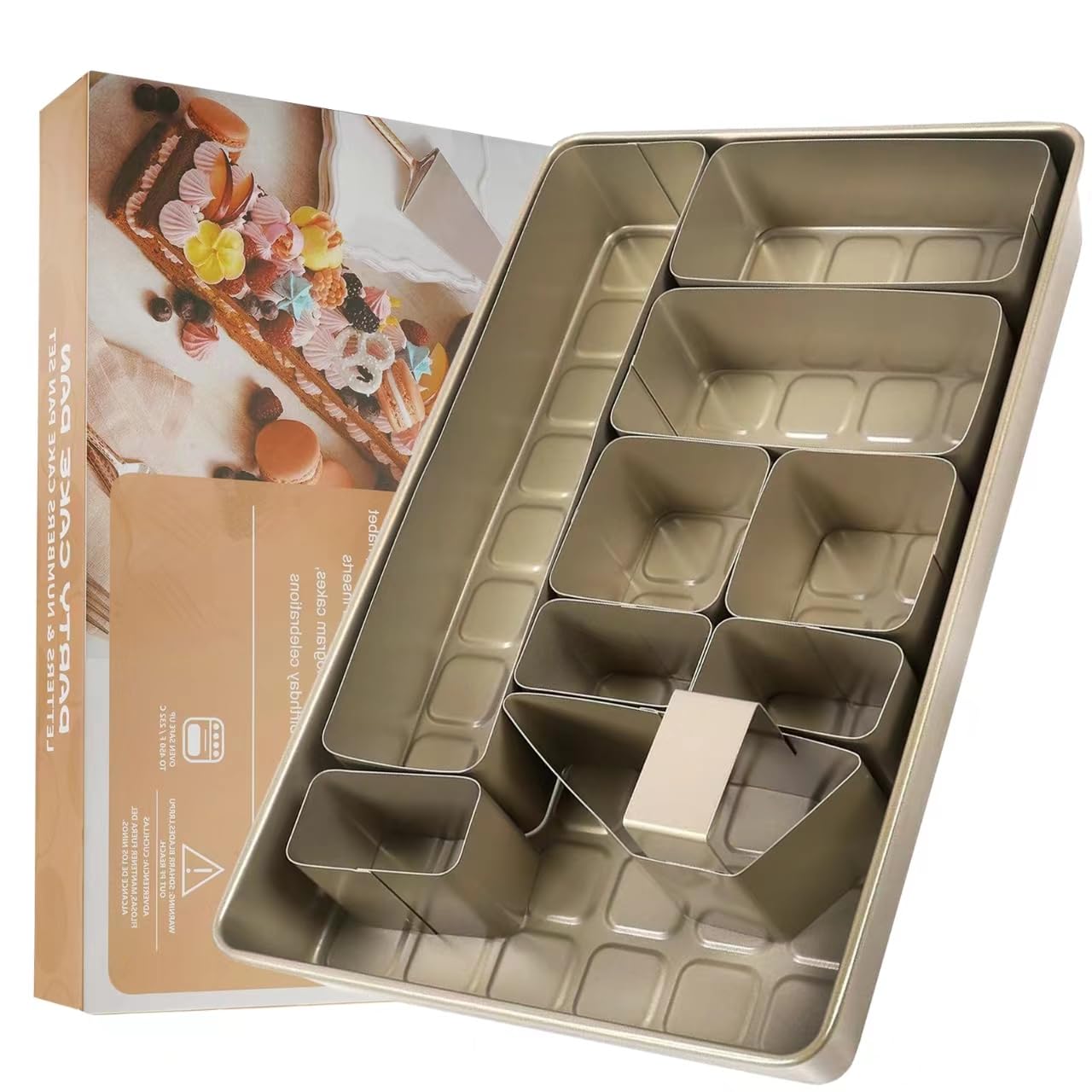 Amazon.com: SHIKORI Letters and Numbers Adjustable Bakeware, Birthday ...