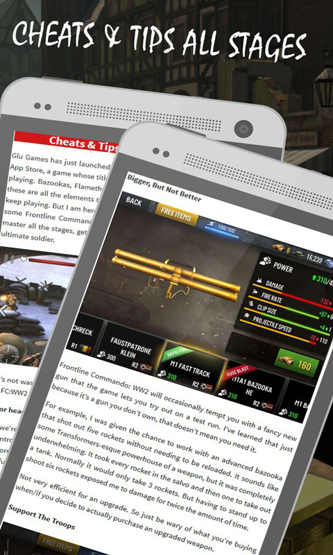 Guide for Frontline Commando: WW2:Amazon.com:Appstore for Android