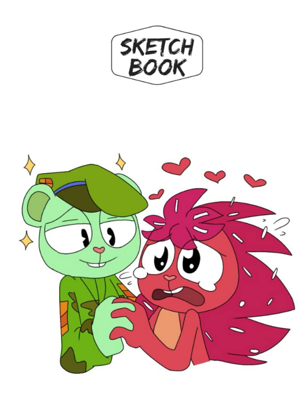 Buy Flippy Fnf Sketch Book: Friday night funkin cover (8.5 x 11) inches ...