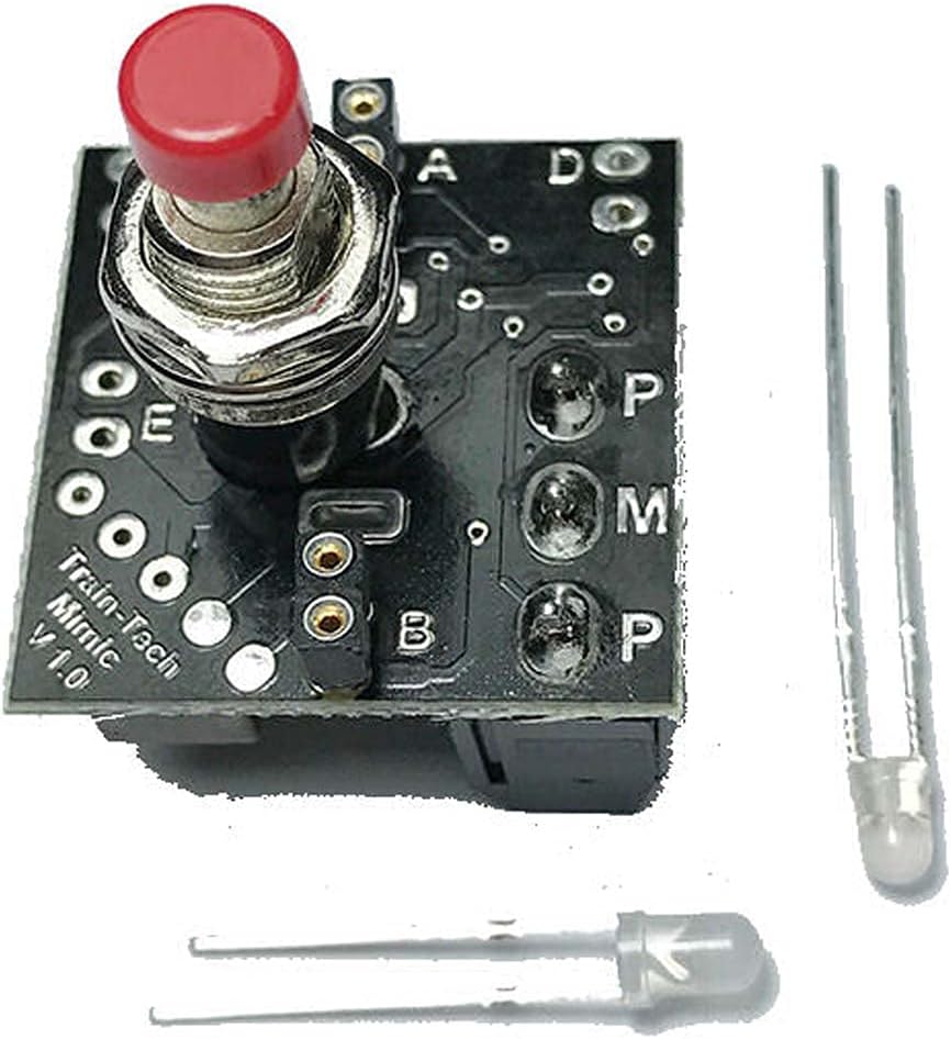 Train Tech MS2 Mimic with Push Buttom Switch/Plug in LEDs : Amazon.co ...