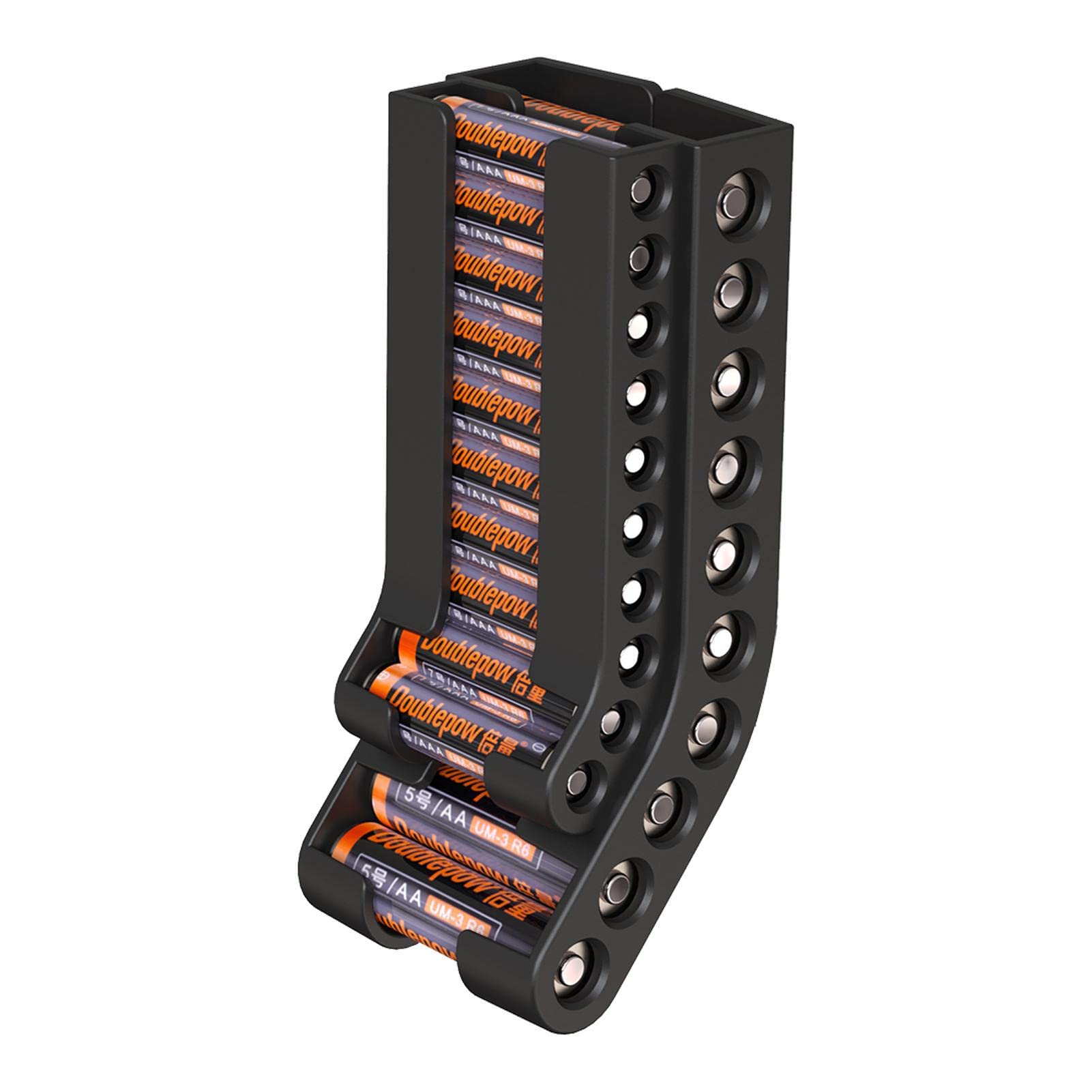 Wall Mount Battery Storage Organizer, Battery Chute Combo Storage ...