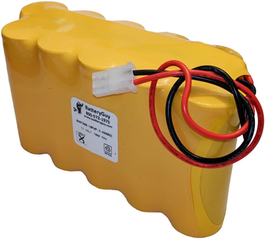 Amazon.com: BatteryGuy ELB-1207N Replacement 12V 7000mAh Nickel Cadmium ...