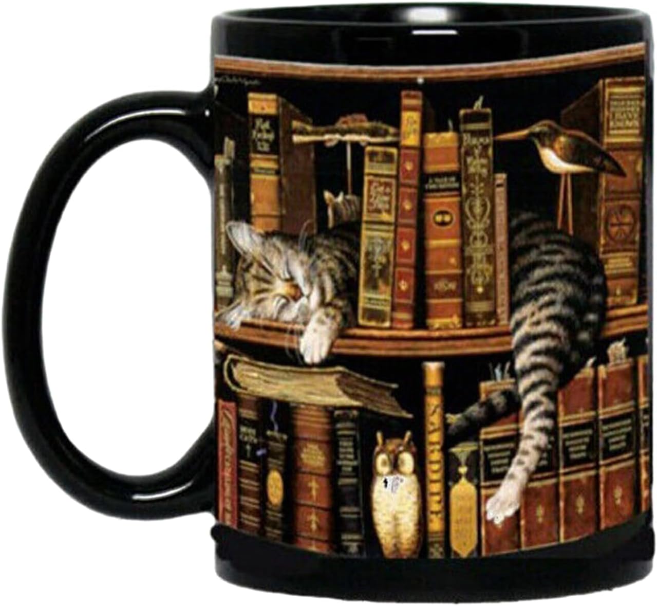 Amazon.com: NINFE Library Shelf Cup, Book Lovers Cup Coffee, 350ml Book ...