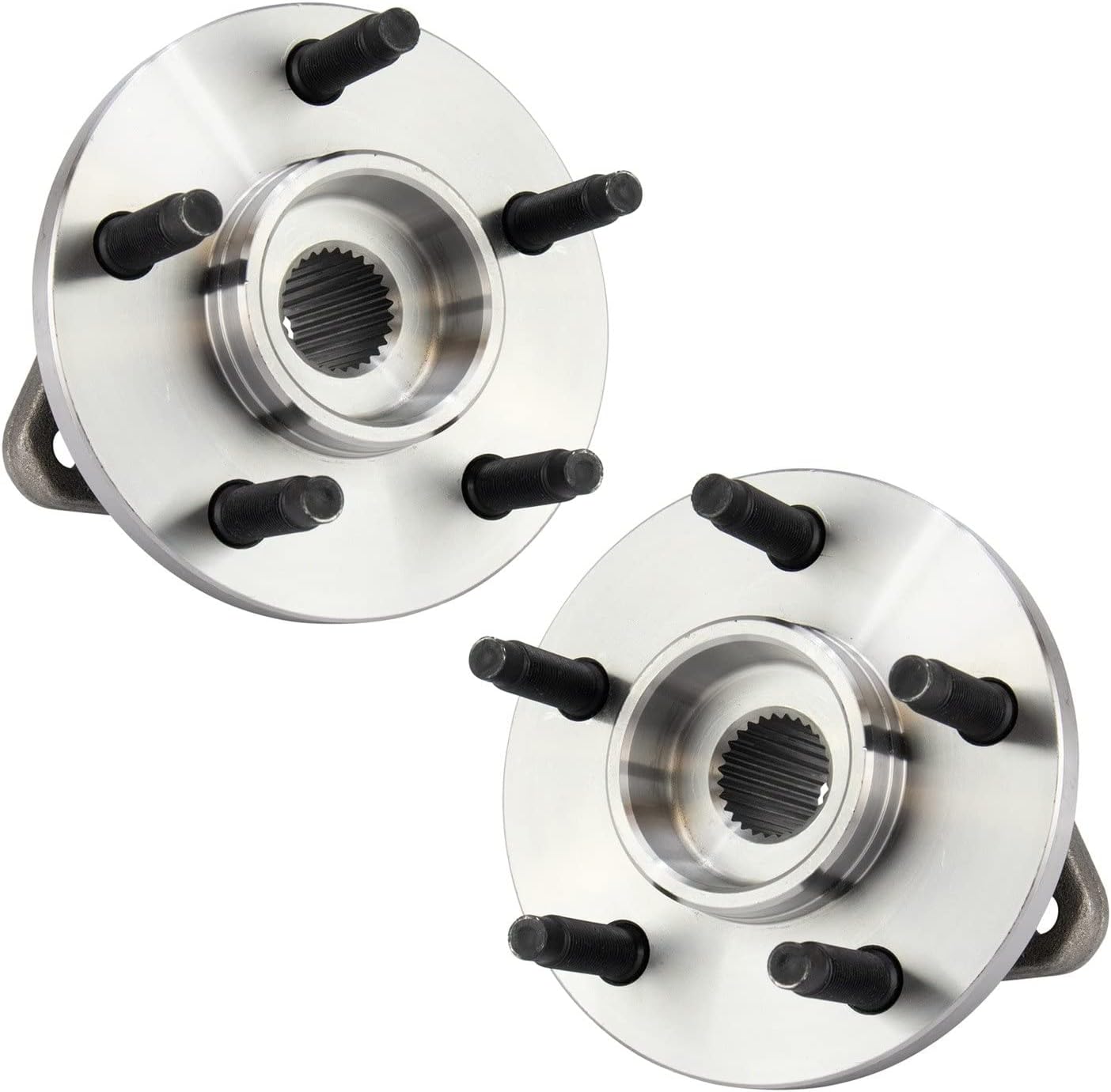 Amazon.com: TRQ Front Wheel Hub Bearings Assembly Set Compatible with ...