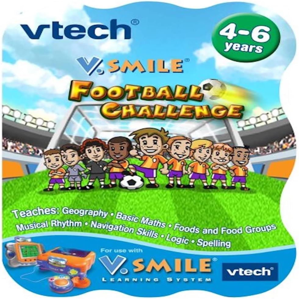 Amazon.com: VTech - V.Smile Football Challenge Game : Toys & Games