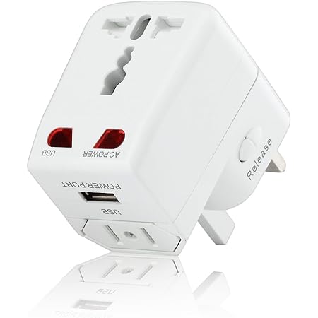 rts Dual USB Universal Travel Adapter, International All in One ...