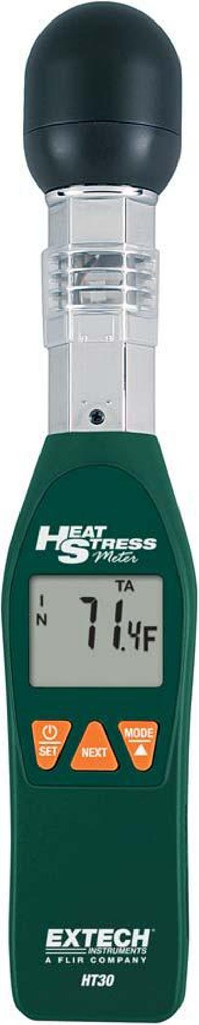Buy ExtechHT30 WBGT Heat Stress Meter,Green/Orange Online at ...