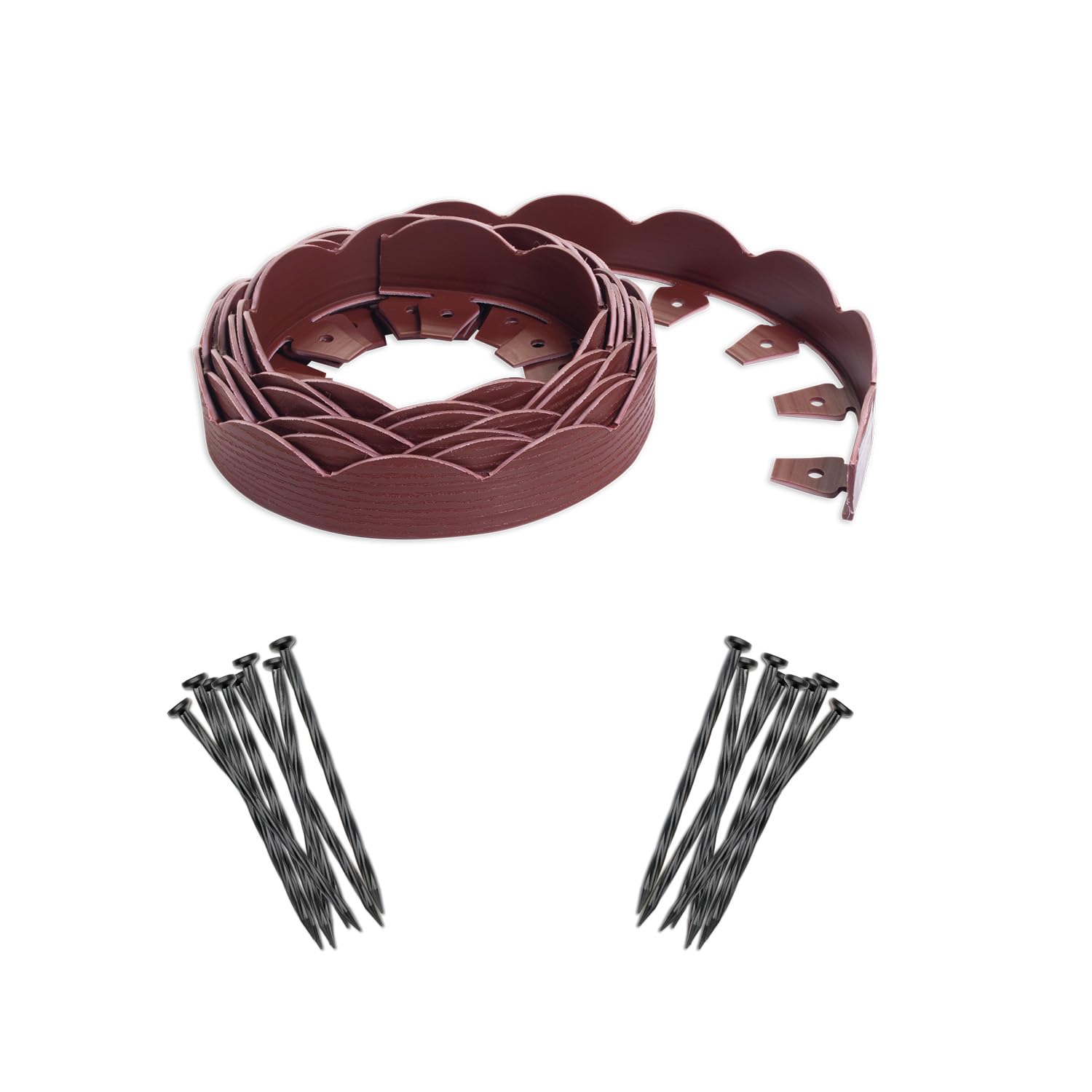 Snapklik.com : EasyFlex Scallop No-Dig Edging