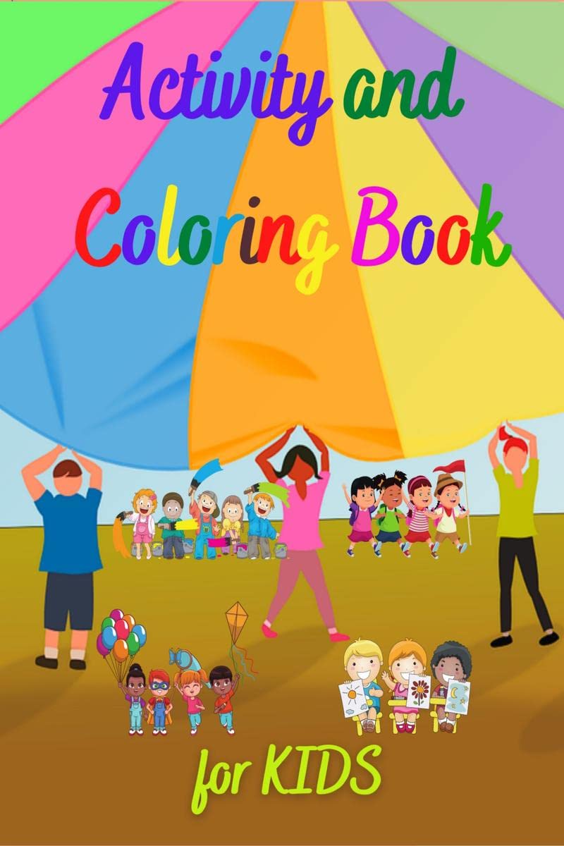 Activity and Coloring Book for KIDS: Notion Press: 9781684942831 ...