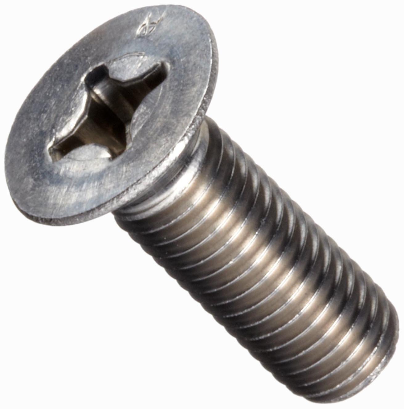 Stainless Steel 18-8 Machine Screw, Flat Head, Phillips Drive, MIL-SPEC ...