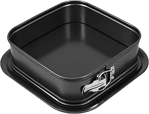 Springform Pan Non-Stick Cheesecake Baking Pan Metal Square/Rectangle ...