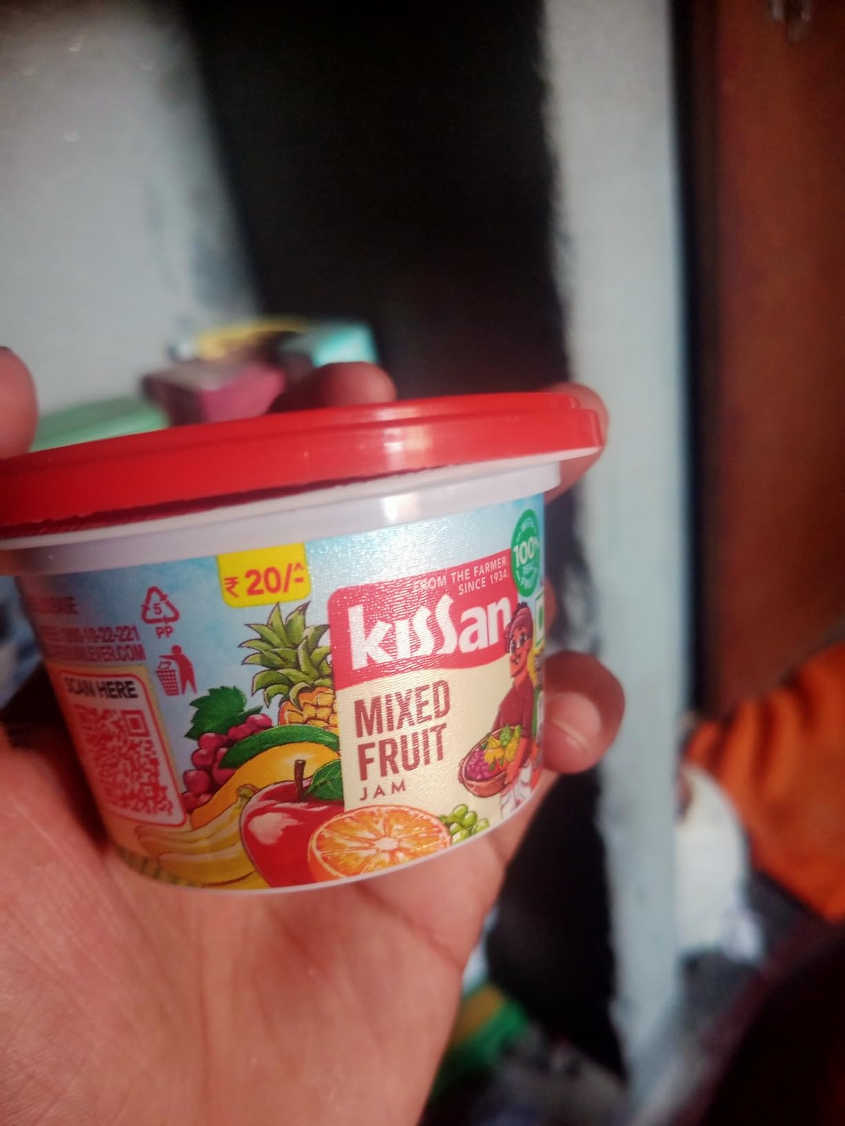 Kissan Mixed Fruit Jam, 100g Tub : Amazon.in: Grocery & Gourmet Foods