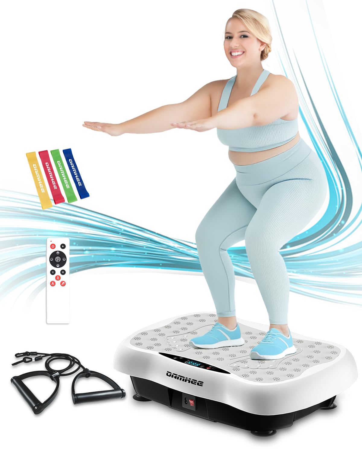 Snapklik.com : Vibration Plate Exercise Machine For Weight Loss, Power ...