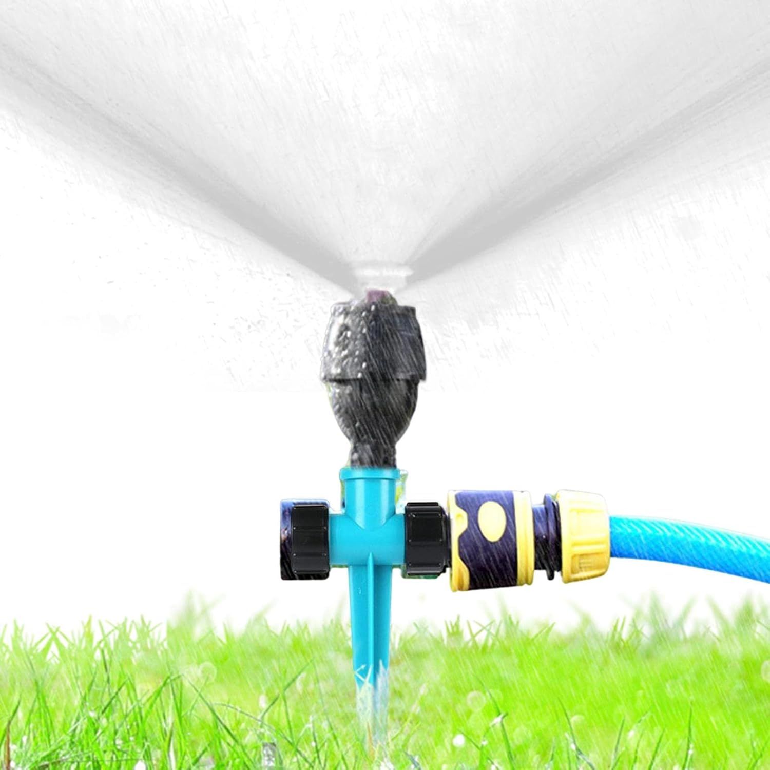 Sistema de rega de relva - Aspersores de água ajustáveis para jardins ...