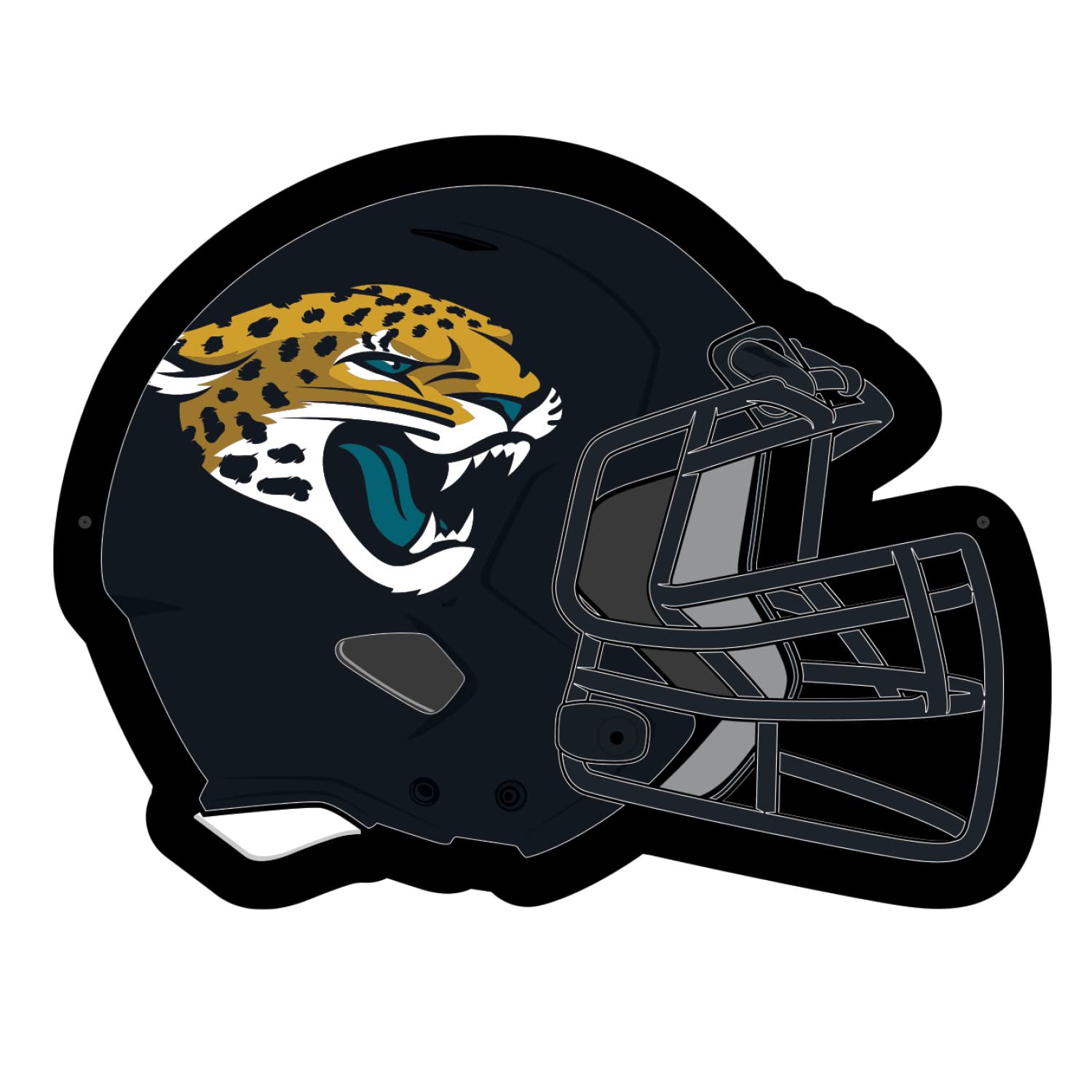 Jaguars Helmet Jimmy Smith Signed Jacksonville Jaguars Lunar Eclipse