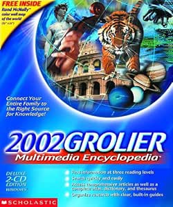 2002 Grolier Multimedia Encyclopedia Deluxe (2 CD edition) : Amazon.ca ...