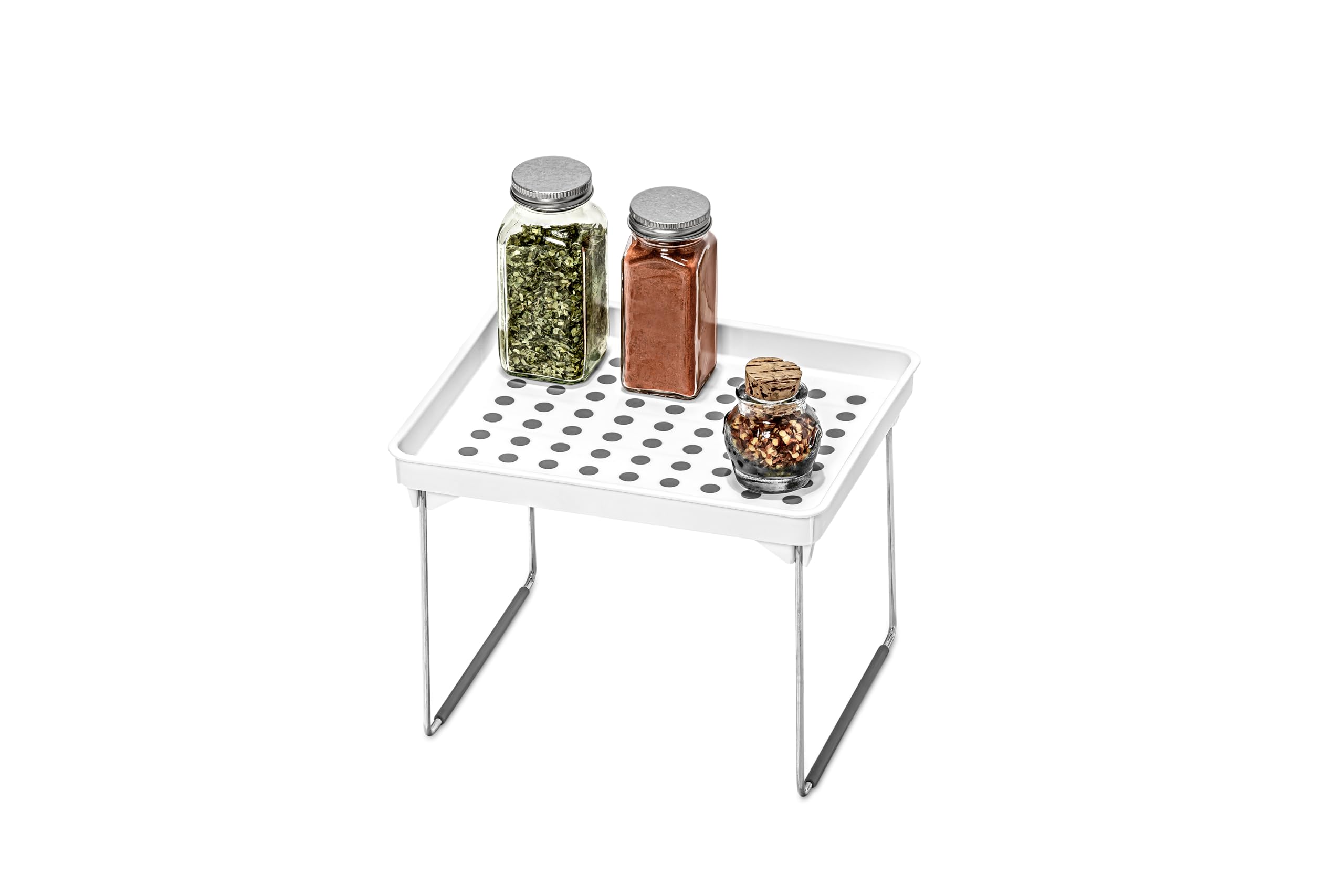 Amazon.com: Madesmart Small Stackable Storage Shelf for Cabinets or ...